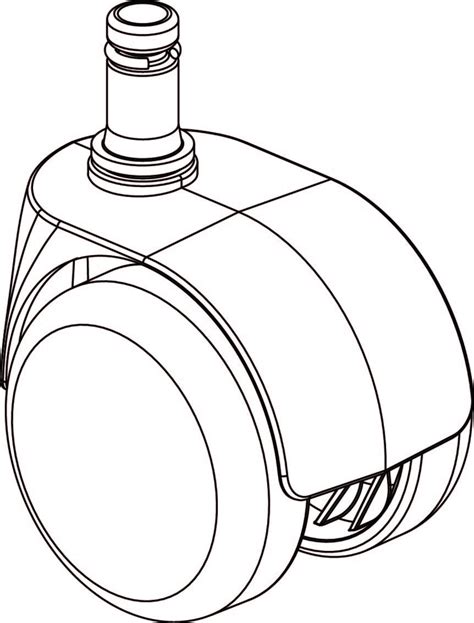 ikea 10096377 4x castor swivel twin ikea replacement part