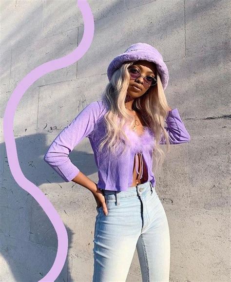 Purple Outfit Aesthetic