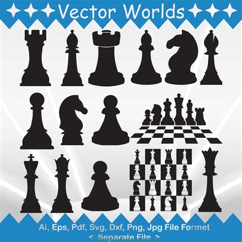 Chess Svg Vector Design Masterbundles