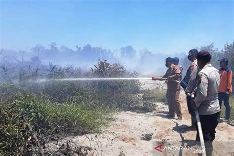 BPBK Aceh Jaya Catat 12 5 Hektare Lahan Terbakar Selama Tahun 2022