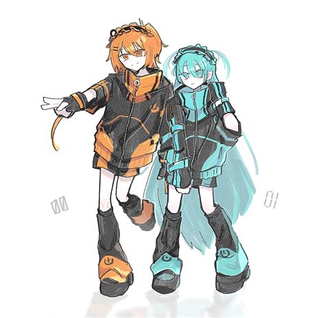 Hatsune Miku And Adachi Rei Vocaloid And 2 More Drawn By Lgi Hirome