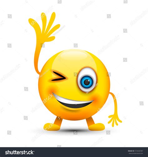 Winking Tongue Out Emoji Stock Vector Royalty Free 510426787