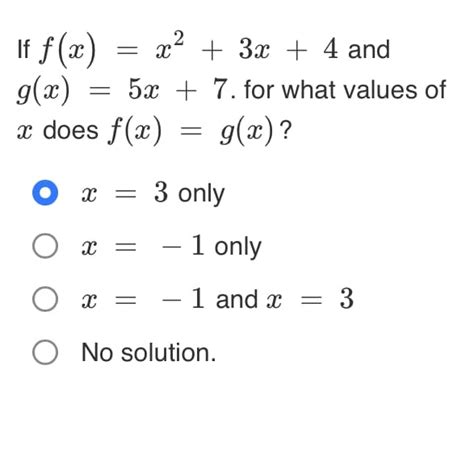 Answered If ƒx X² 3x 4 And Gx 5x Bartleby