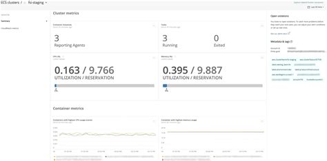 introduction to the amazon ecs integration new relic documentation