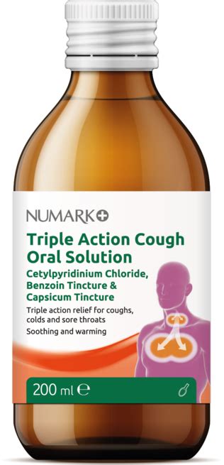 Numark Triple Action Cough Oral Solution 200ml Pharmacy Near Me