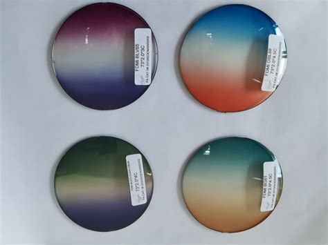 Supply Triple Colors Gradient Tinted Lenses Pc Polycarbonate Tinting