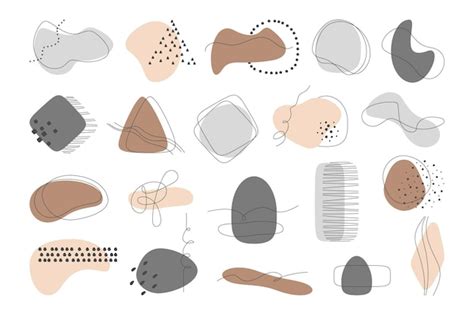 Premium Vector Set Of Abstract Elements