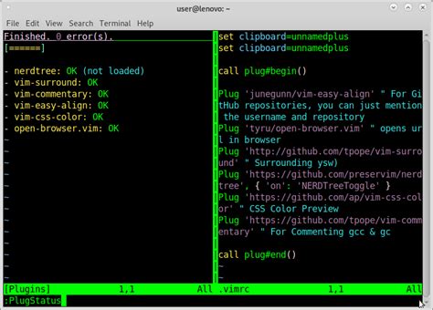 Gnu Linux How To Vim Install Vimplug Dwavesde