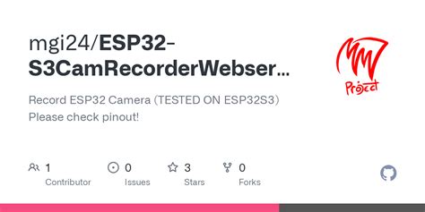 GitHub Mgi24 ESP32 S3CamRecorderWebserver Record ESP32 Camera
