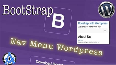 Bootstrap To Wordpress Theme Integration Part 2 Wp Nav Menus Youtube