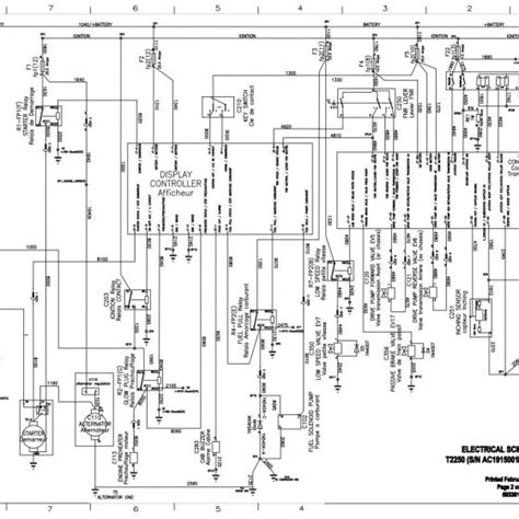 Bobcat Telescopic Handler MF Electrical And Hydraulic Schematic