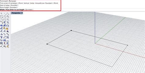 Draw Dynamically Rectangle Using Editpythonscript Rhino Developer