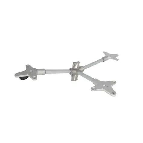 15° 4 Hole Cloverleaf Cutout Arrester Standoff Bracket 48 18 3