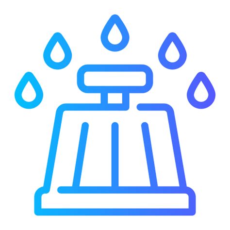 Rain Sensor Generic Gradient Outline Icon