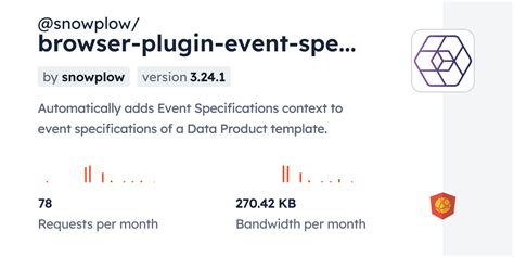 snowplow browser plugin event specifications cdn by jsdelivr a cdn