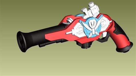 Gokai Gun 3d Model 3d Printable Cgtrader