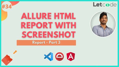 Allure Html Report With Screenshot Report 2 Protractor Tutorial
