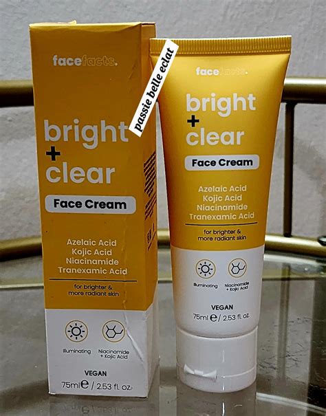 Face Facts Bright And Clear Face Cream Passie Bellee Clat