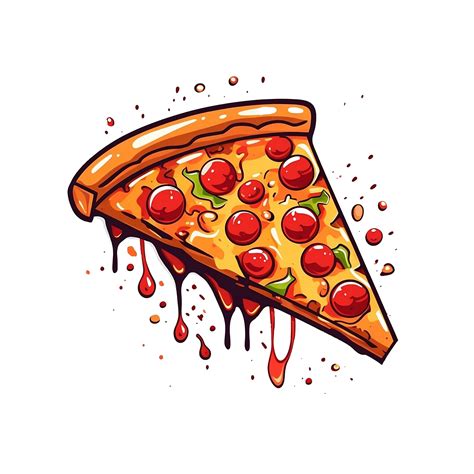 Cartoon Pizza No Background 27291151 Png