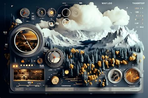 Premium Vector Weather Forecast App Ux Ui Design