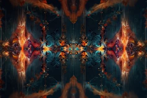 Premium Photo Geometric Periodic Table Abstract Digital Interpretation