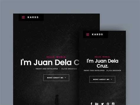 20 Best Free Responsive Html Css Portfolio Templates In 2024