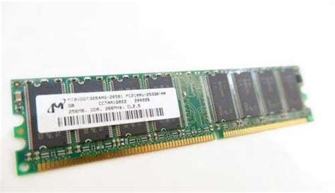 Оперативная память Ibm Micron Ddr Pc 2100u 256mb Festima Ru