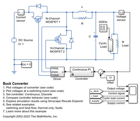 벅 컨버터 Matlab And Simulink Mathworks 한국