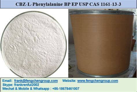 Cbz L 페닐알라닌 Bp Ep Usp Cas 1161 13 3 제조사 및 공급업체 가격 Fengchen