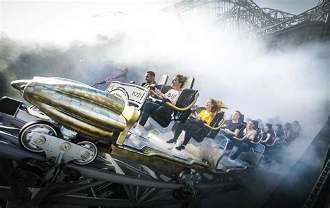 Ground Breaking Icon Rollercoaster Opens At Blackpool Pleasure Beach