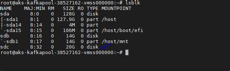 Azure Aks Nodepool Can Not Create Partition Microsoft Qanda