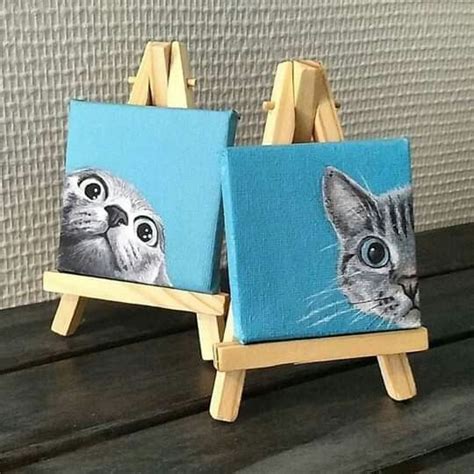 Пин от пользователя Ailu Cuence на доске ART | Расписанные холсты, Мини ...