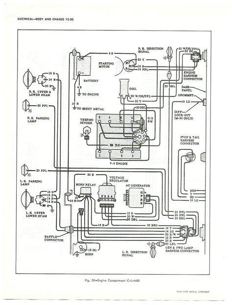 1992 Chevy Truck Wiring Diagram Large View