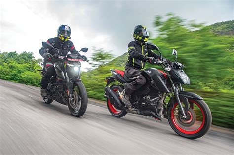 2022 TVS Apache RTR 160 4V Vs Bajaj Pulsar N160 Comparison