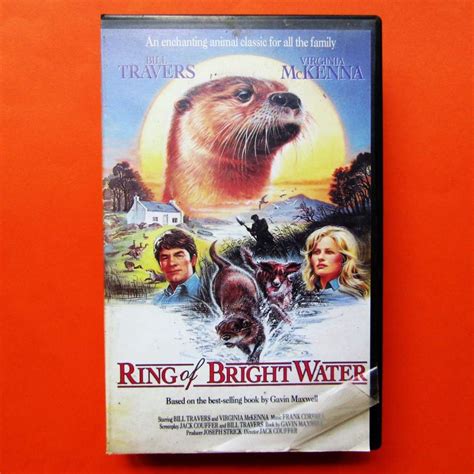 Movies Ring Of Bright Water Bill Travers Movie Vhs Tape For Sale