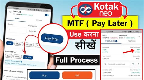 Kotak Neo Pay Later Mtf Use Karna Sikhe Pay Leter Kya Hai Kotak Neo