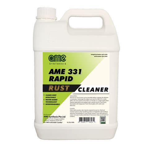 Ame 331 Rapid Rust Cleaner