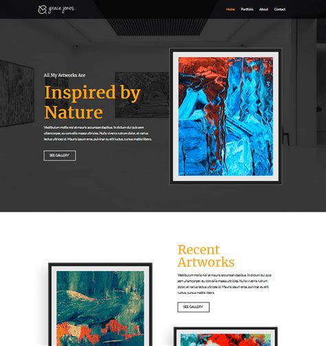 13 Gorgeous Wordpress Themes For Artists With Portfolios