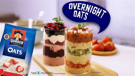 Quaker Oats Overnight Breakfast Recipes Bryont Blog