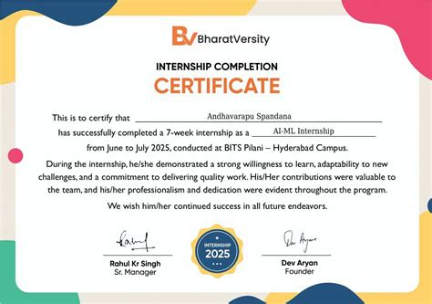 Ai Machinelearning Internshipexperience Bits Bharatversity Datascience Python