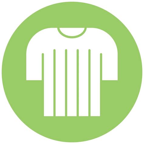 Diseño vectorial Estilo del icono de la camiseta Vector Premium