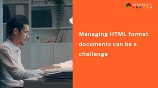 Content Conversion From HTML To DITA Pdf