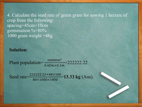 Seed Rate Calculation1 Ppt