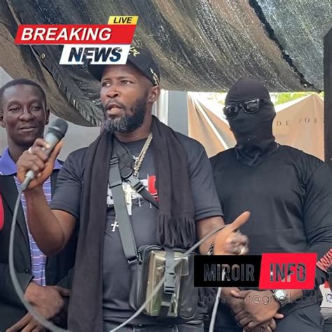 Flash Chèf Brigad Kanapevè A Kòmandan Samuel Fenk Tranbe Peyi A