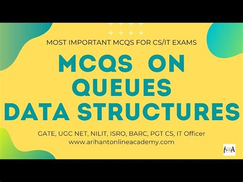 Queue Data Structure Mcqs