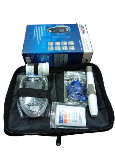 Atom Glucometer With 25 Testing Strips Daraz Pk