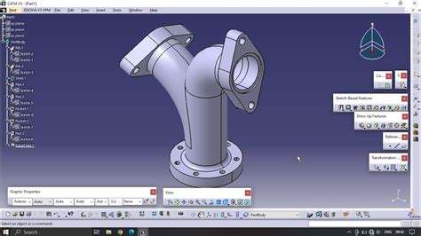 Catia Part Modeling Tutorials Youtube