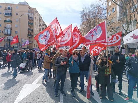 Madrid Big Demonstration In Defence Of Public Health Care WFTU