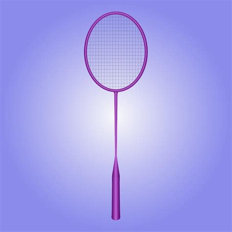 Premium Vector Badminton Racket