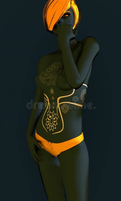 Beautiful Fitness Girl Stock Illustration Illustration Of Panties